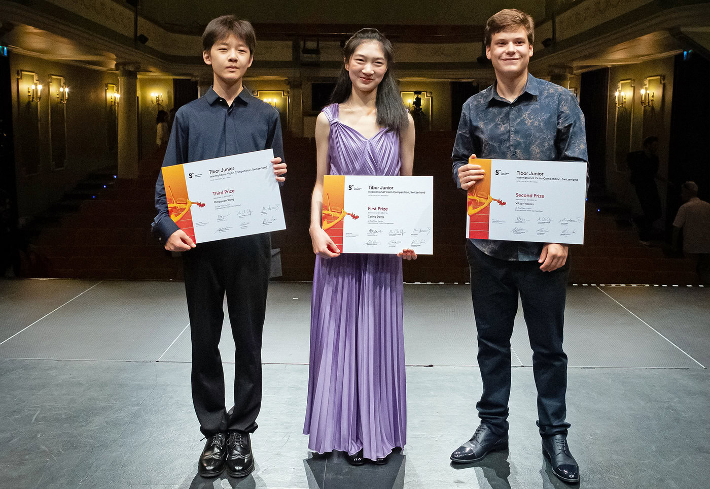 Tibor-Junior-Violinwettbewerb abgeschlossen - Schweizer Musikzeitung